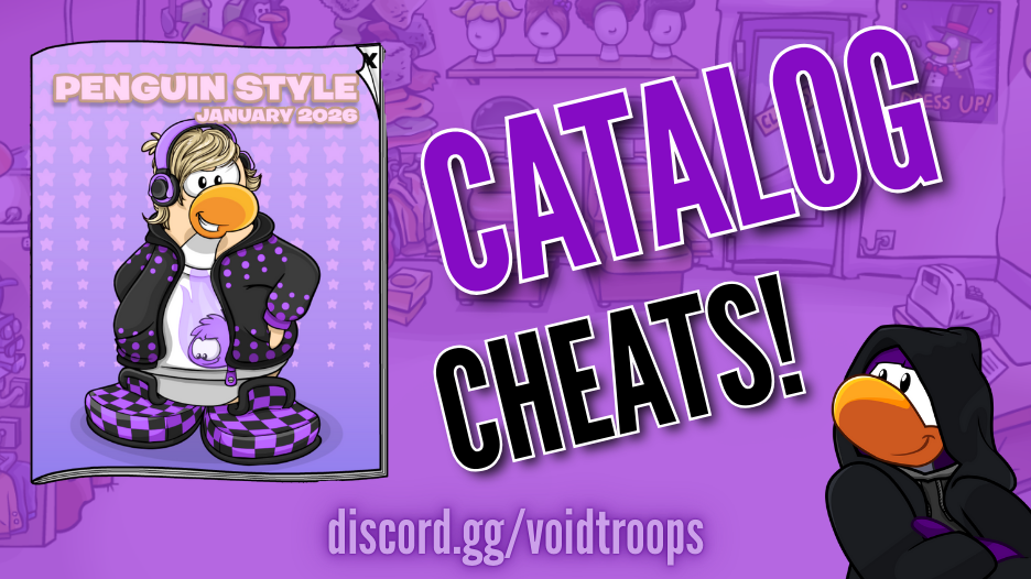 Club Penguin Zero Penguin Style – January 2026 Secrets - Void Troops ...